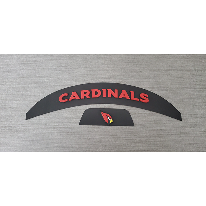 Speedflex Cardinals Black Set – 3rd Coast Custom Helmets (3ccarmy)